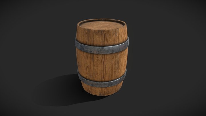 Barrel 3D models - Sketchfab