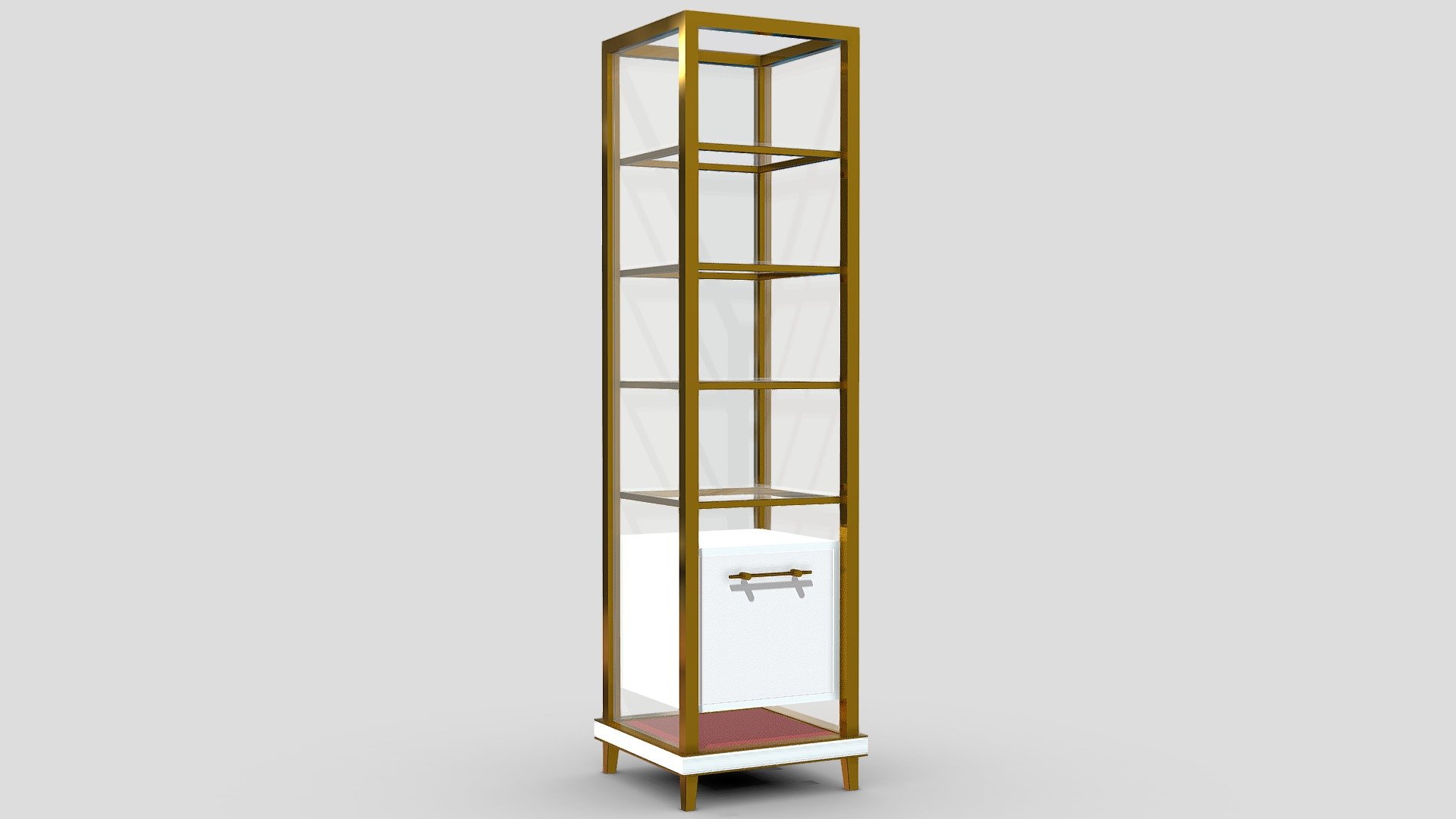 Shop Showcase Display nr. 3 - Buy Royalty Free 3D model by 3DTechDesign ...