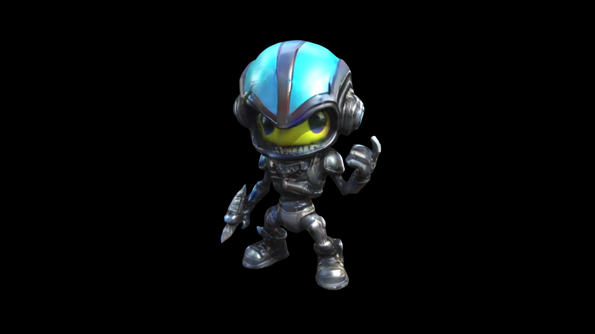 a toy character from a video game - Download Free 3D model by klrxyz ...