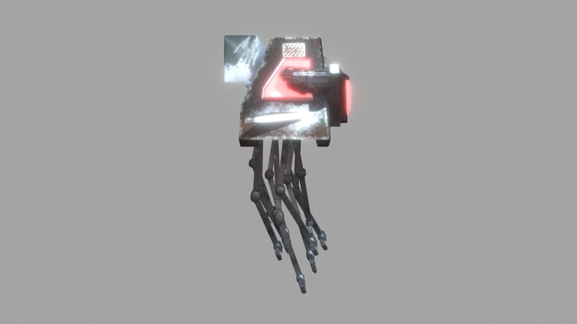 Flying Droid - 3D model by AbsoluteMadLadd [a9f10a8] - Sketchfab