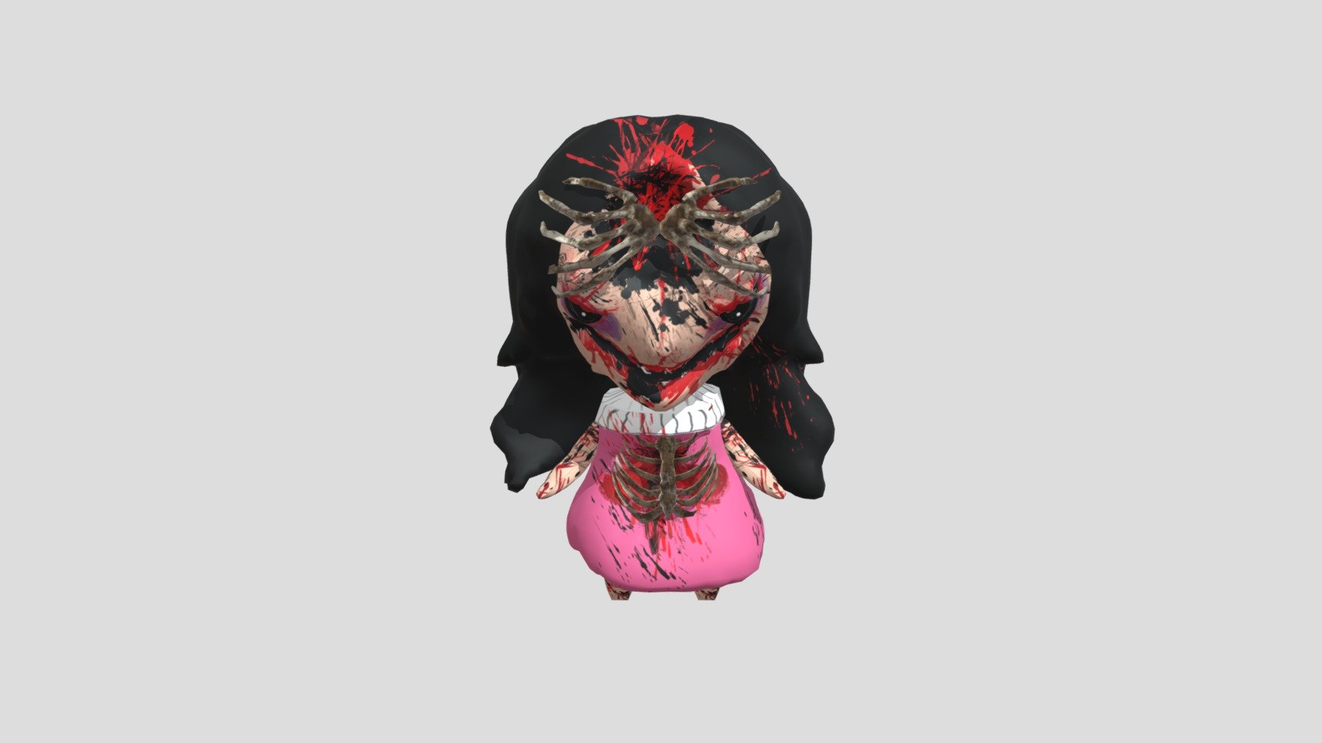 Horror Doll_3 - 3D model by turelie.art [a9f17b3] - Sketchfab