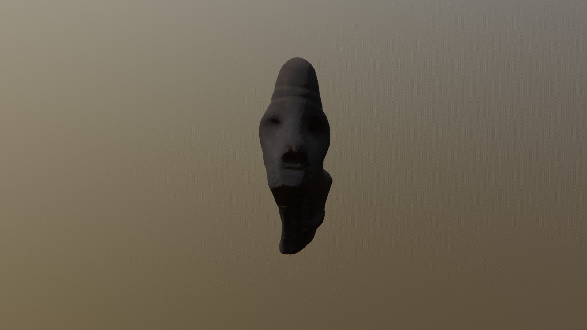 "Pinch-face" smoking pipe fragment 929.2.2 - 3D model by Royal Ontario ...