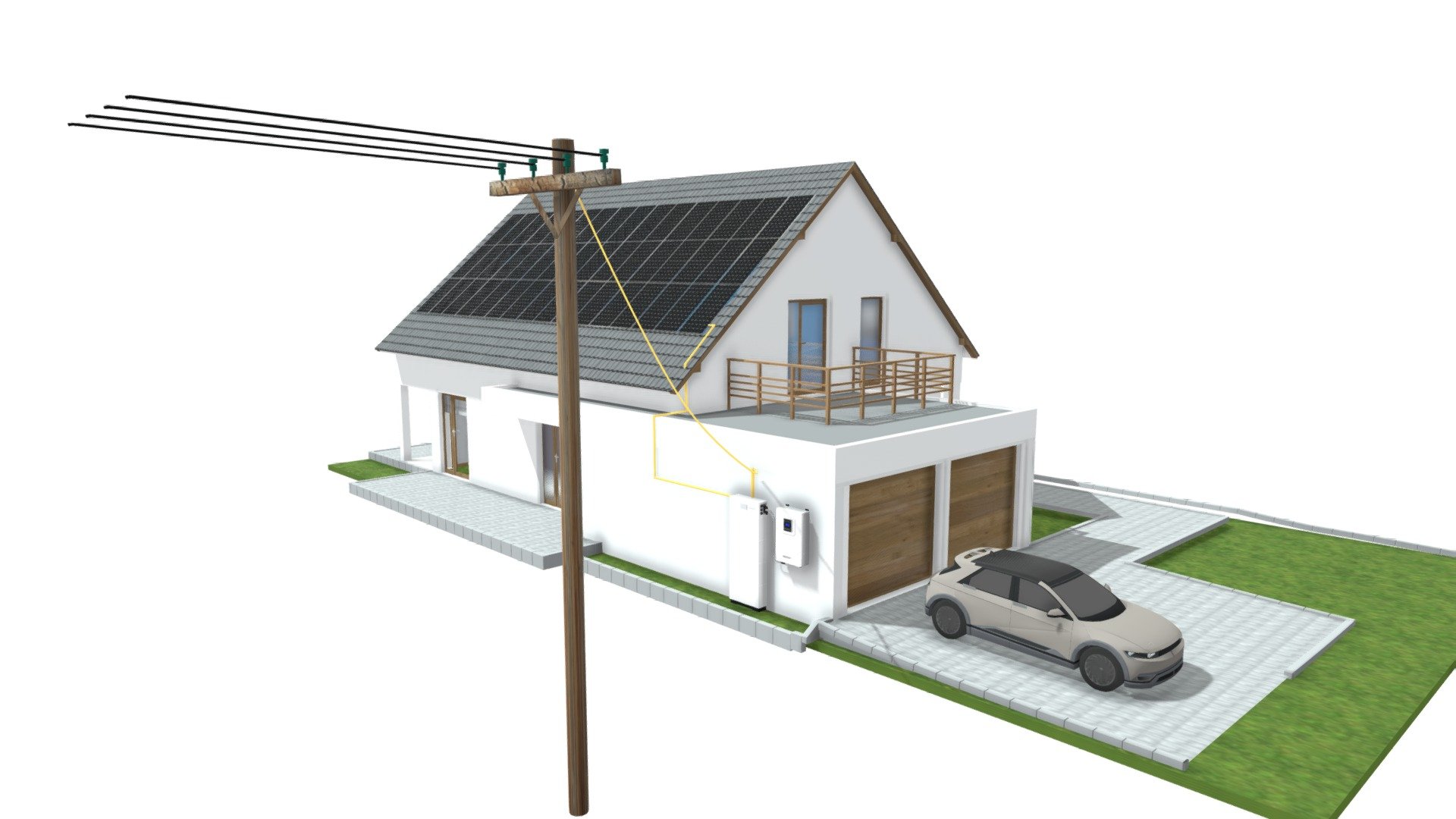 HOUSE OPTI - 3D model by Interactive 3D Data (@proteinsimulation ...