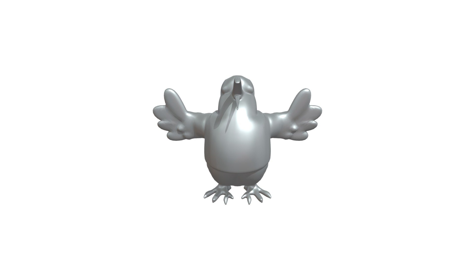 Anthropomorphic kiwi bird wearing a shirt - 3D model by Karl.Morfett ...