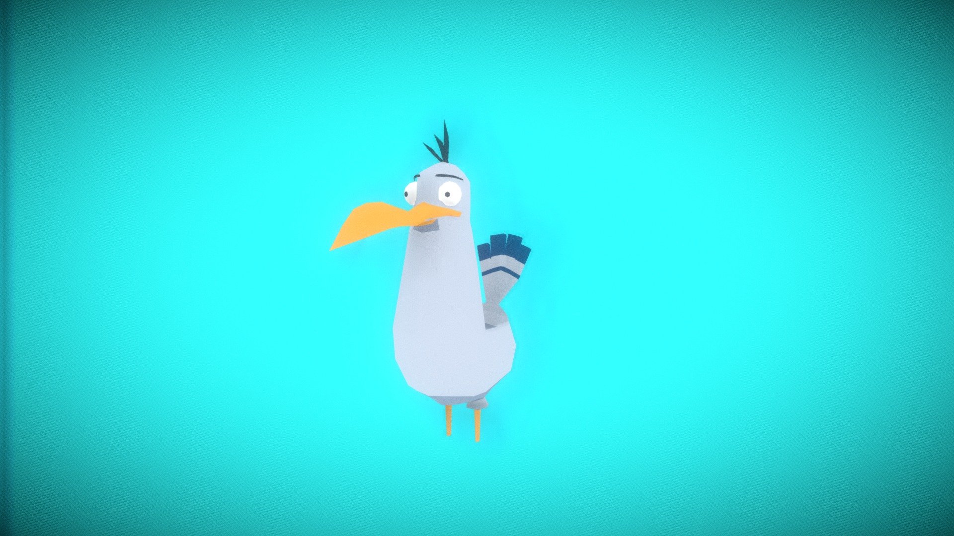 Seagull Low Poly - Download Free 3D model by micaelsampaio [a9f5426 ...