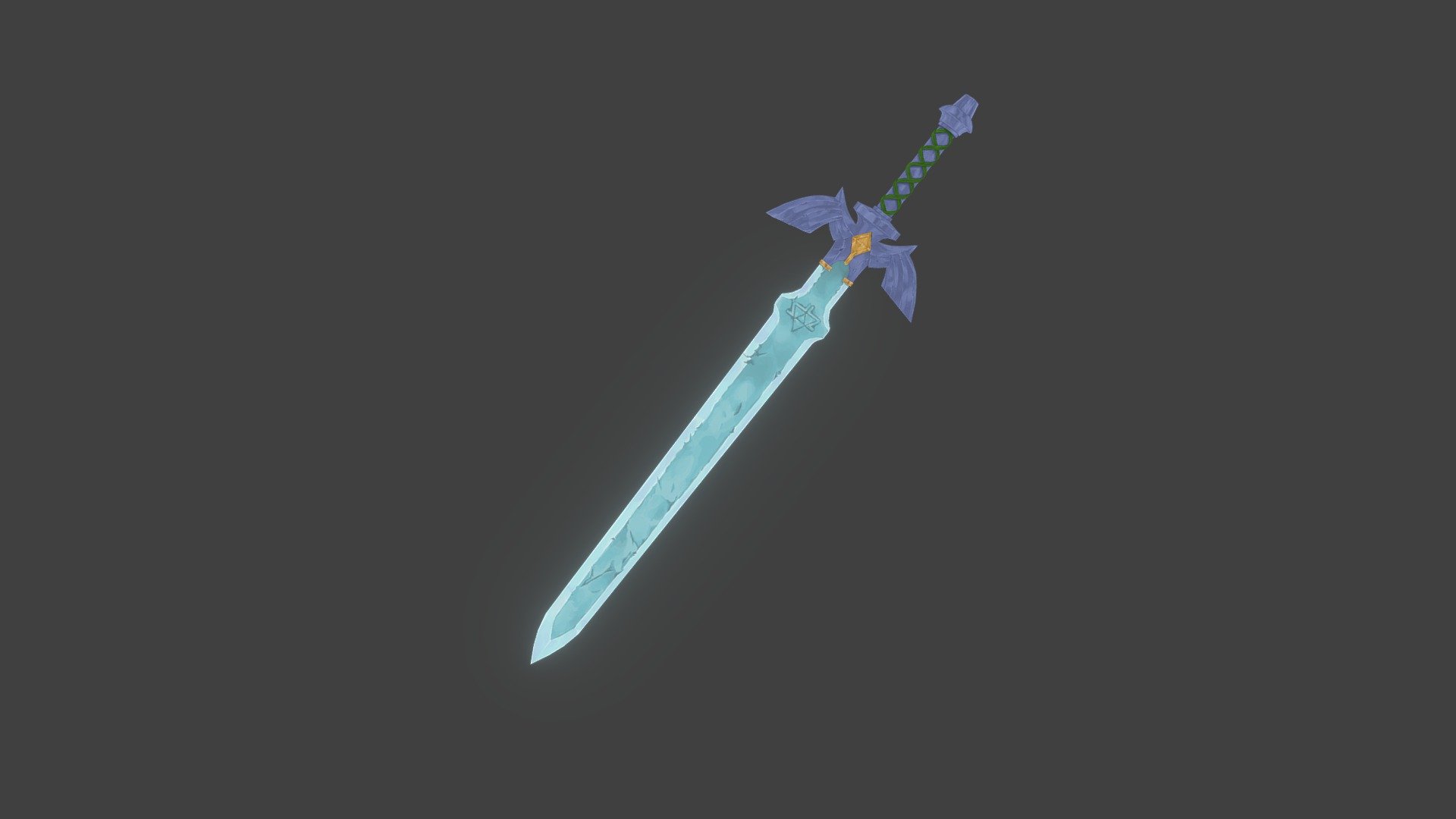 Master Sword - 3D model by HUA (@waes973313) [a9f586f] - Sketchfab