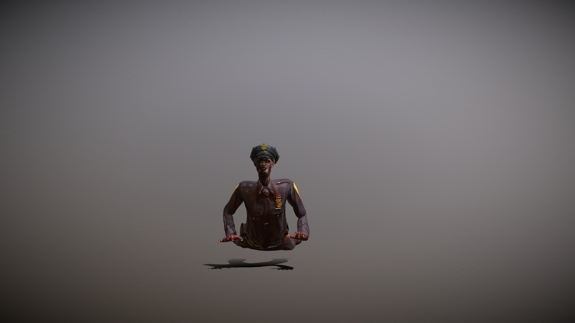 Zombie Number 6 - Animated - Download Free 3D model by tonyflanagan ...