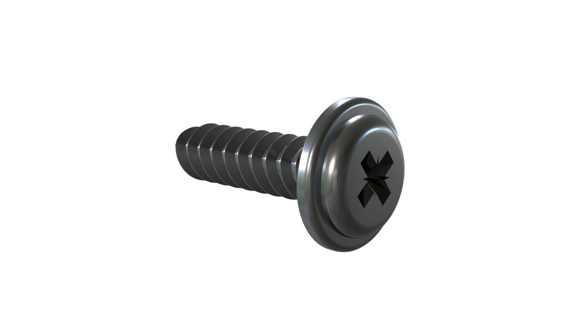 CR (Z) Flange | Plas-Fix® 45° Screws - 3D model by Lancaster Fastener ...