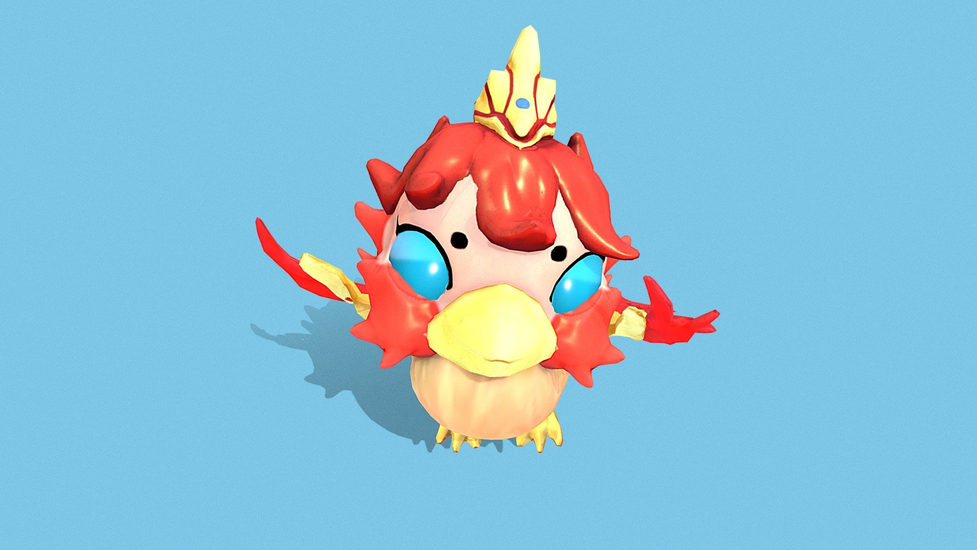 Stylized bird - Download Free 3D model by dartuchiwa [a9fe3d8] - Sketchfab