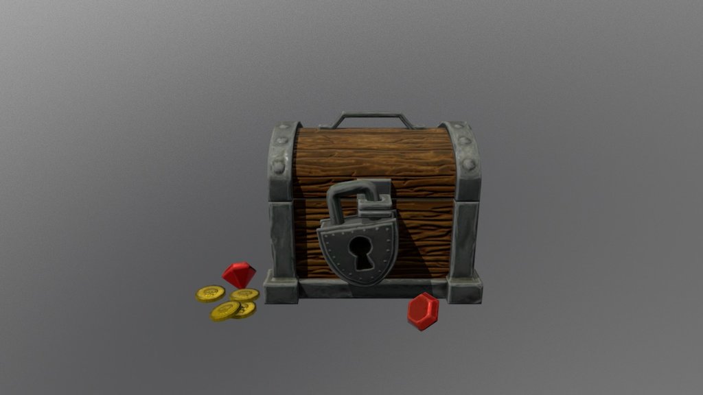 Chest Cartoon - 3D model by IvanCR [a9fe3f4] - Sketchfab