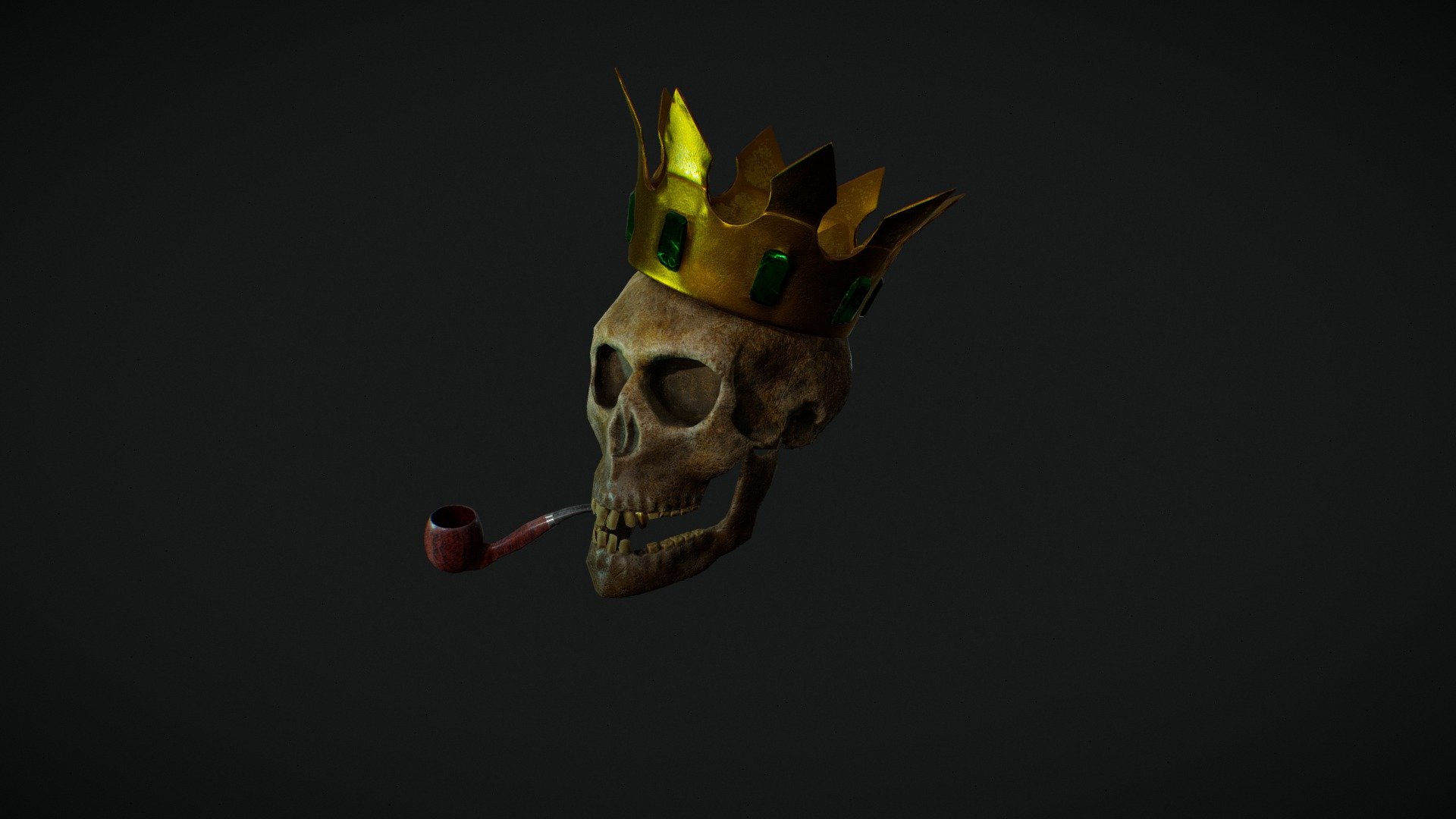 The Royal Smoker (Realtime) - 3D model by Siméon Damoiseaux (@SimeonD ...