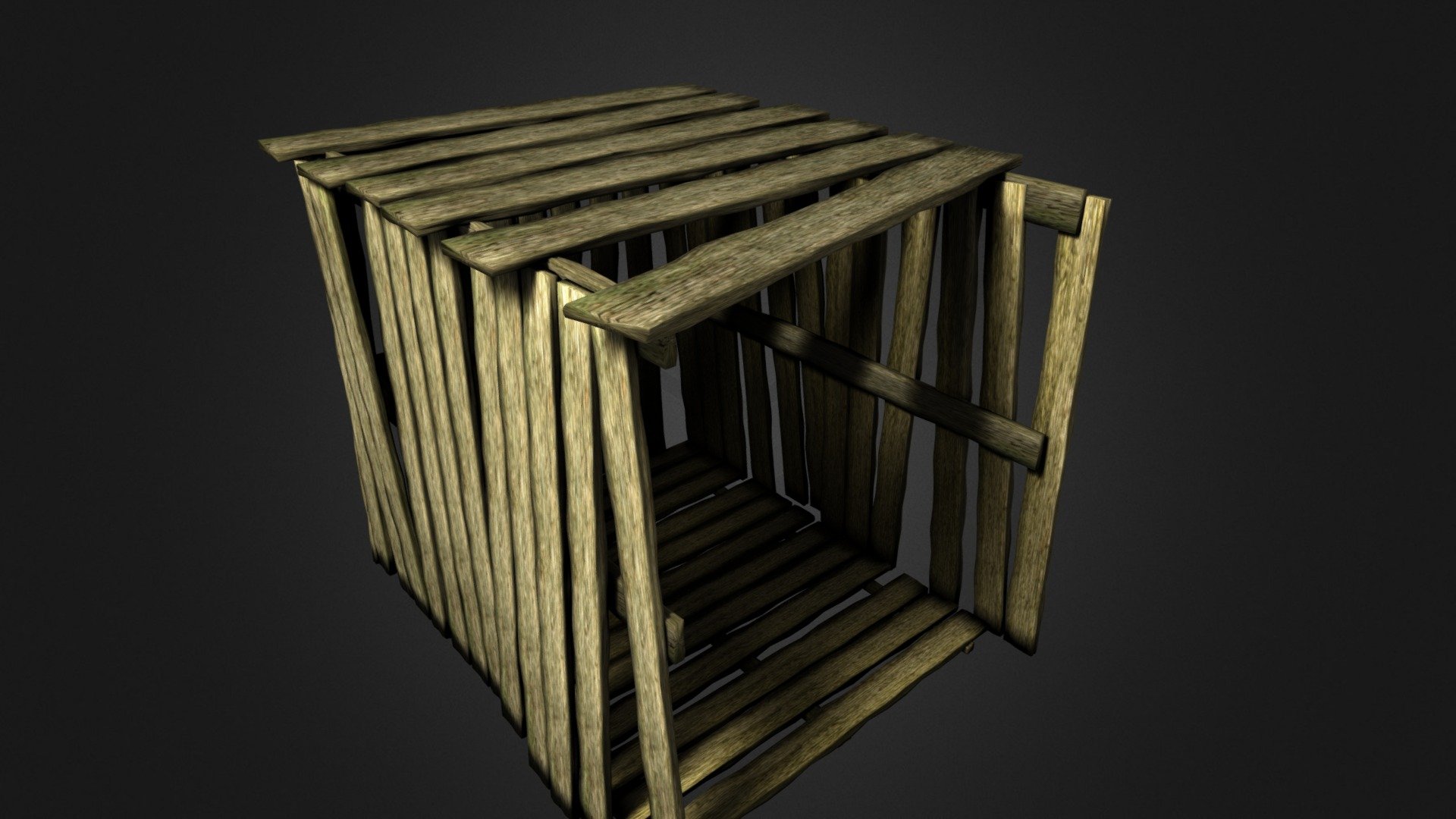 Wood Cottage - 3D model by Yuki (@YukiAabye) [aBN6jQI] - Sketchfab