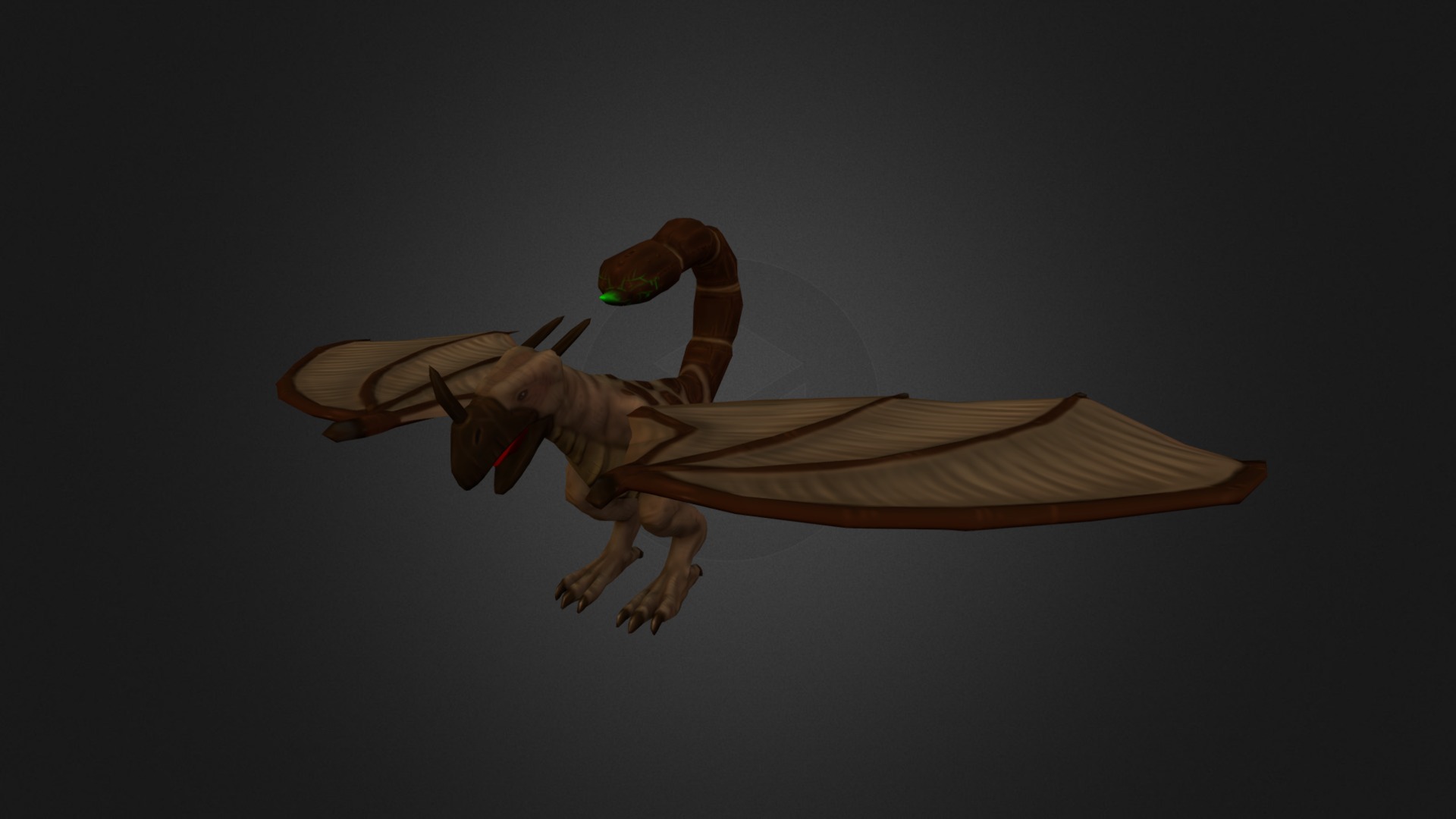 Wyvern - 3D model by porternielsen [aOmBpH7] - Sketchfab