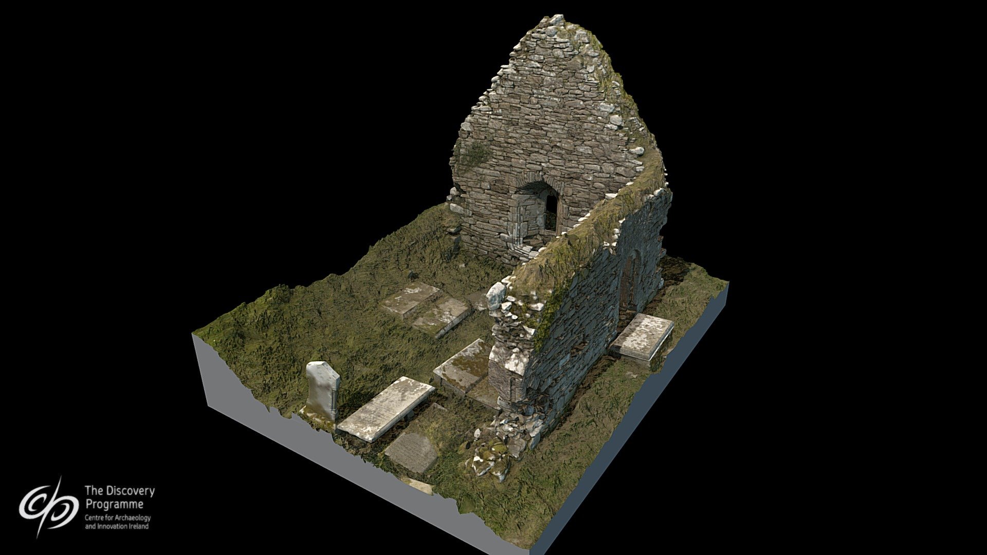 Killaghtee Church, Co. Donegal - 3D model by The Discovery Programme ...