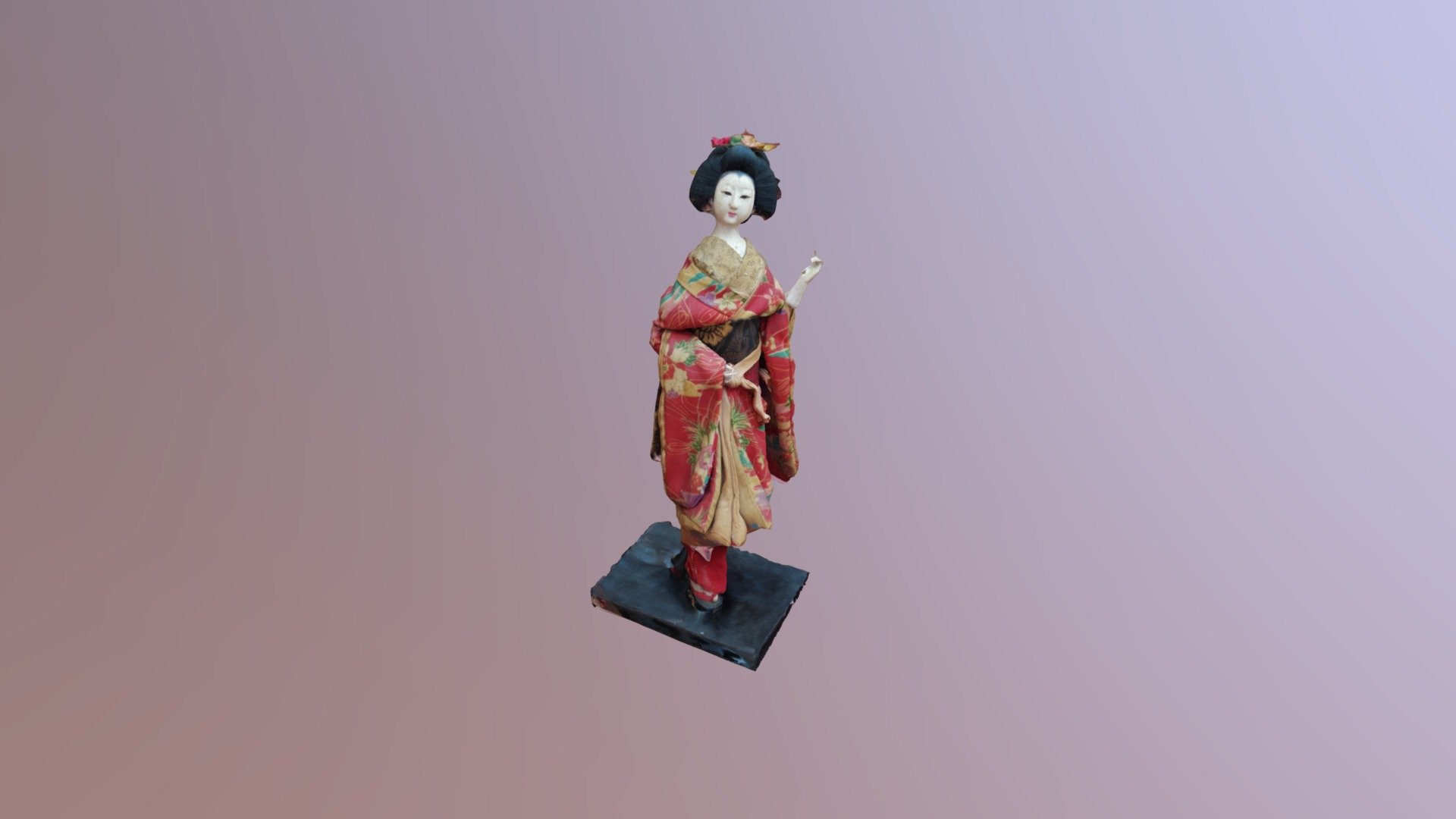 Geisha - Download Free 3D model by Chiara Arambarri (@chiara13 ...