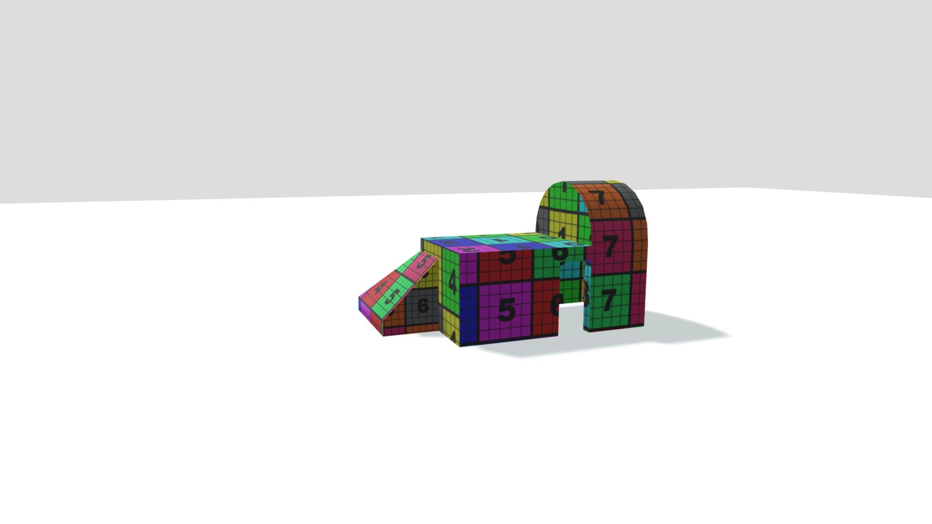 UV Model - Download Free 3D model by FaizU [aa04b2d] - Sketchfab