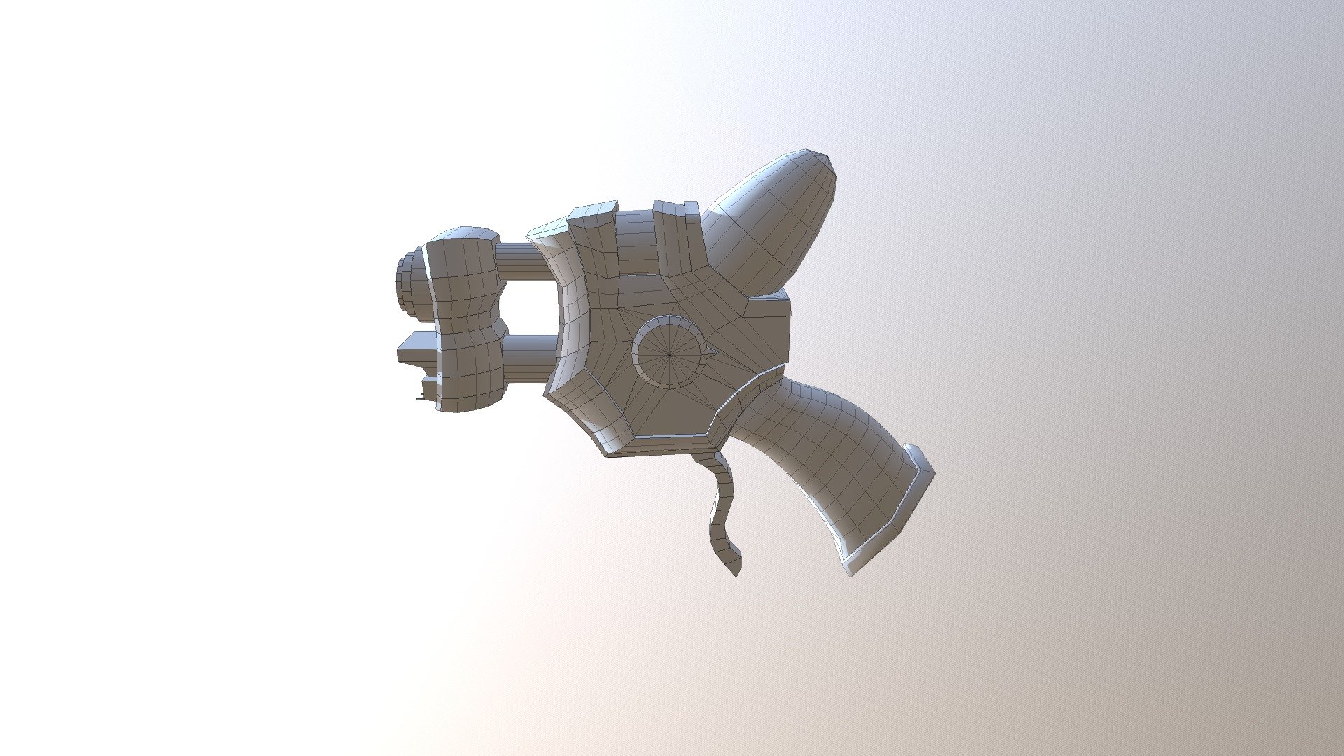 Gun - 3D model by Sjoerdbn [aa04e7f] - Sketchfab