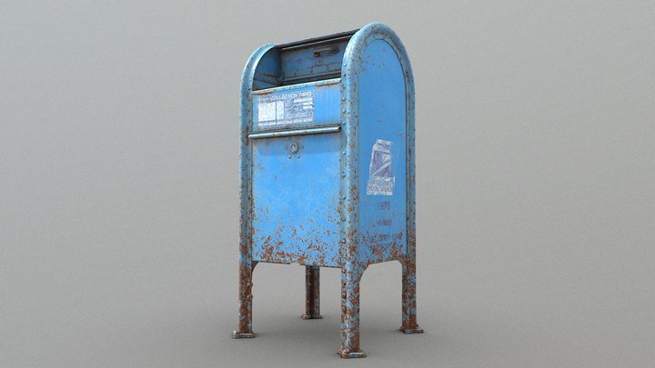 Mailbox 3D models - Sketchfab