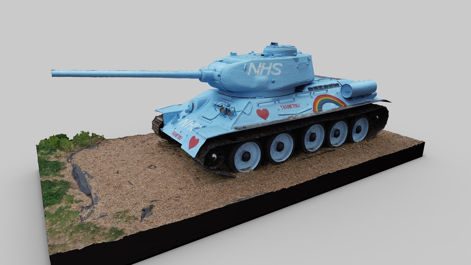 Stompie Tank - Download Free 3D model by artfletch [aa06811] - Sketchfab