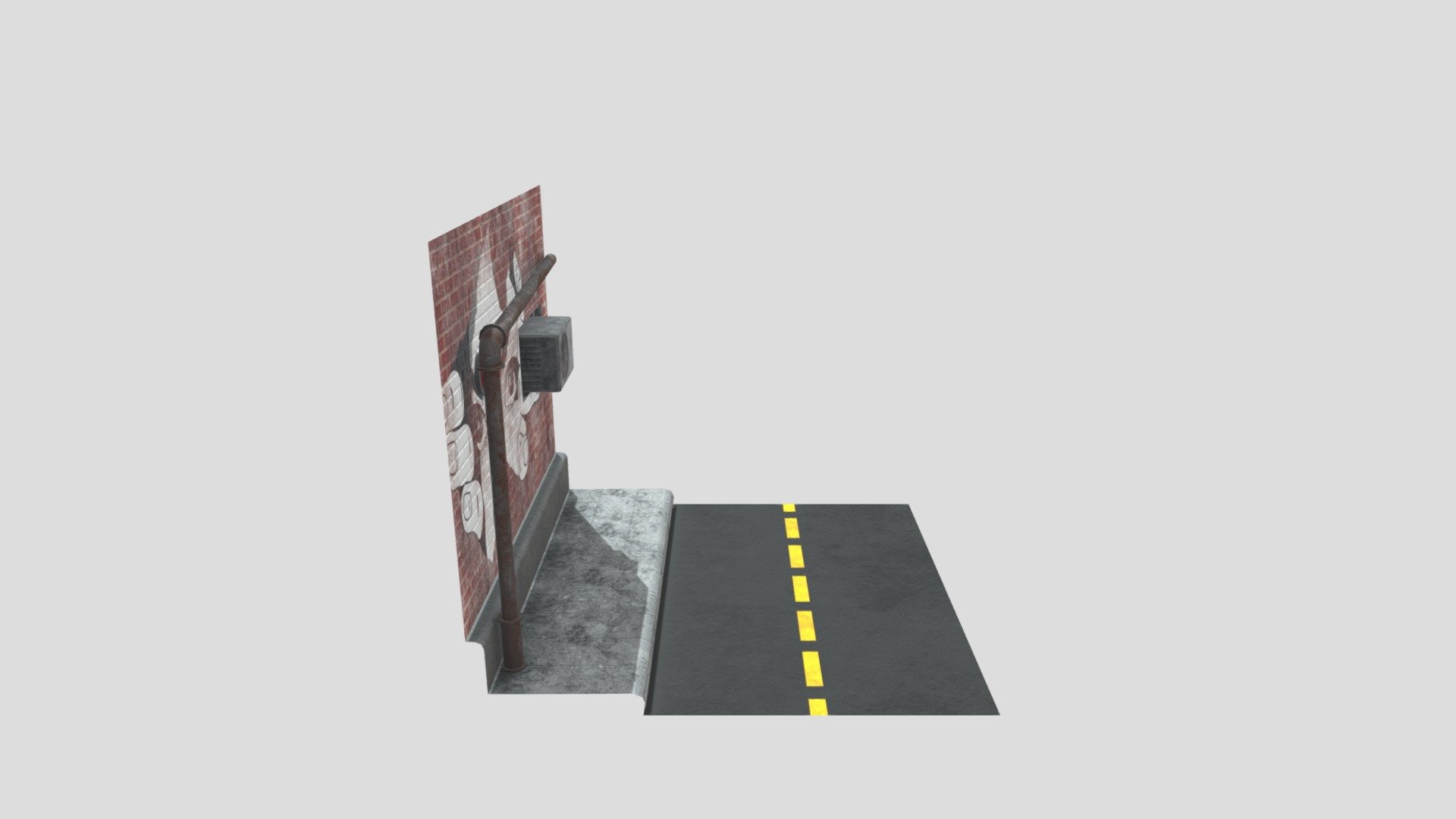 The Alley Is Watching - 3D model by bdbent [aa0713b] - Sketchfab