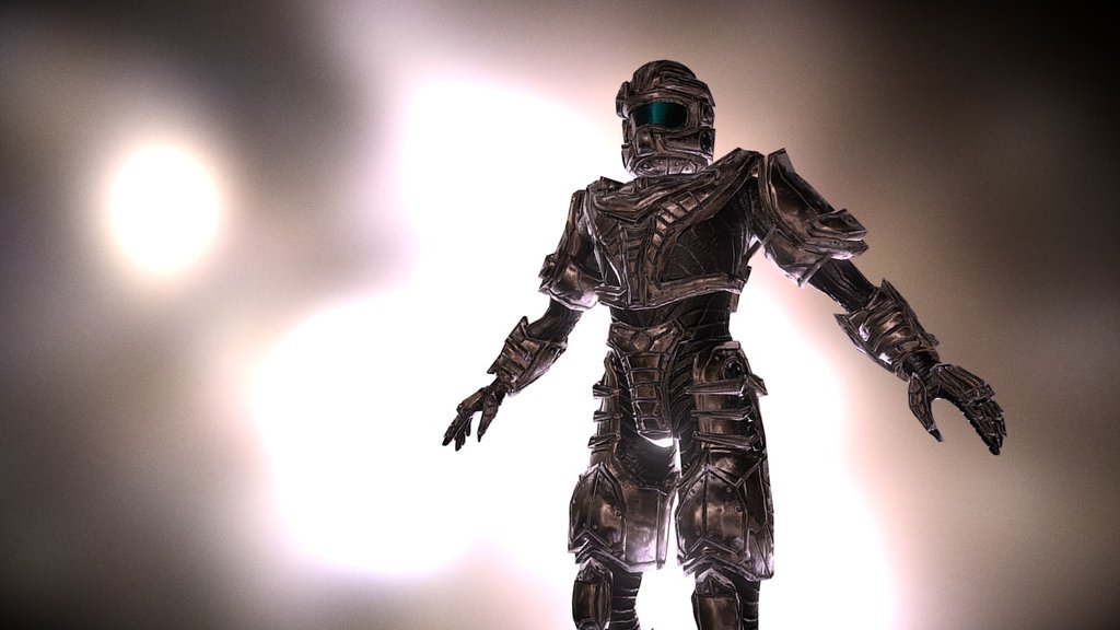 Space Knight - 3D model by ljubicajovanovic [aa08f34] - Sketchfab