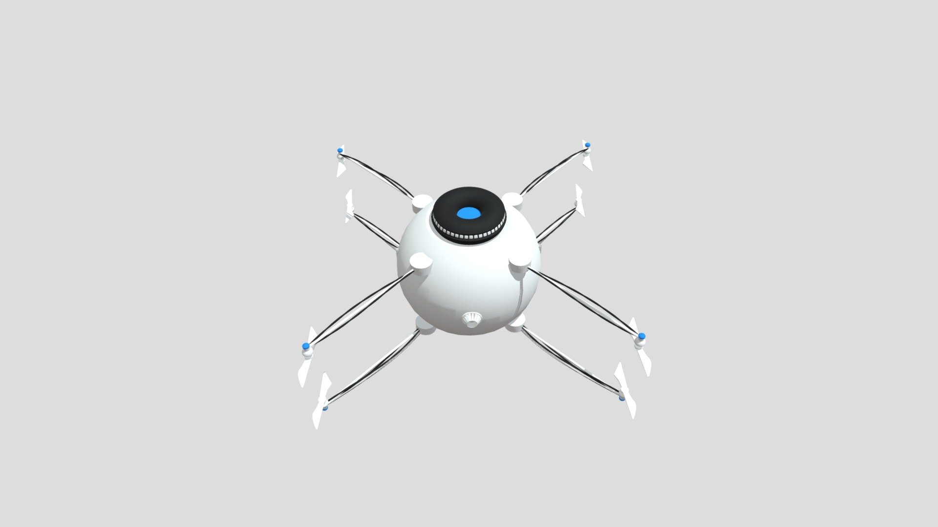 Futuristic Drone - Download Free 3D model by artistoids [aa09713 ...