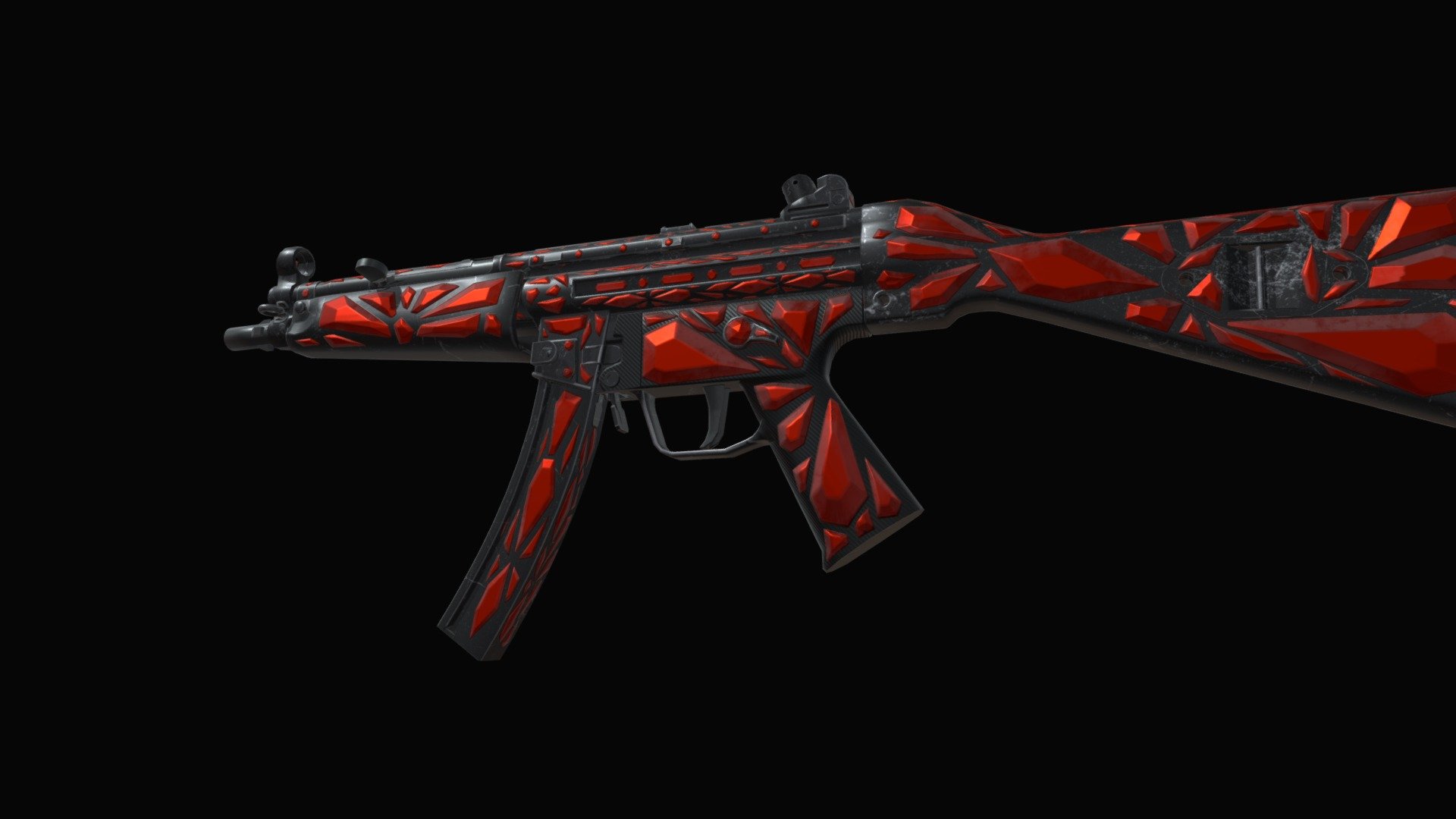 MP5RUBY - 3D model by Hesoyam (@onosendai94) [aa0bf93] - Sketchfab