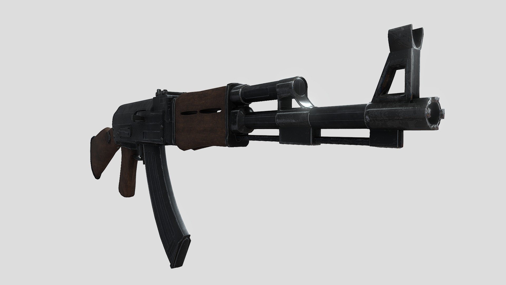 AK47 - Download Free 3D model by eyardley [aa0c8ca] - Sketchfab