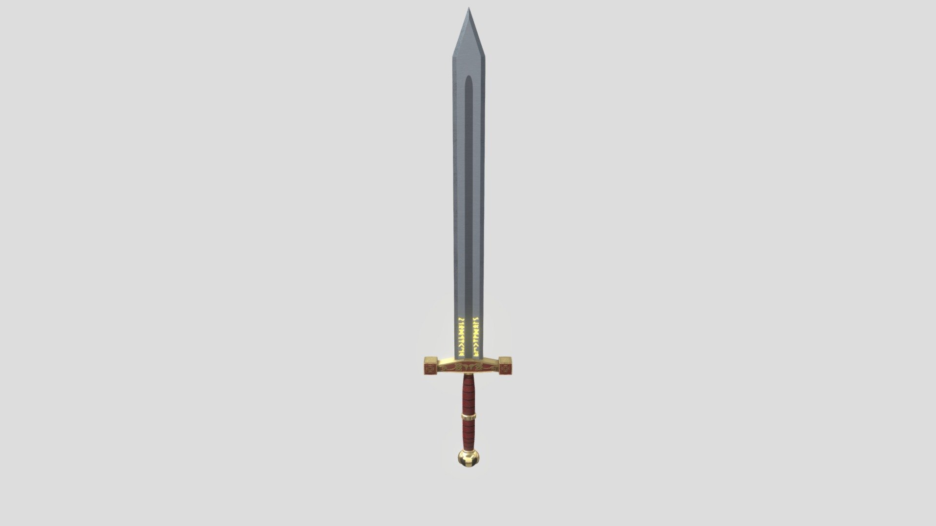 Excalibur (Arthur verision) - 3D model by Blue Speedster (@wolvehunt12 ...