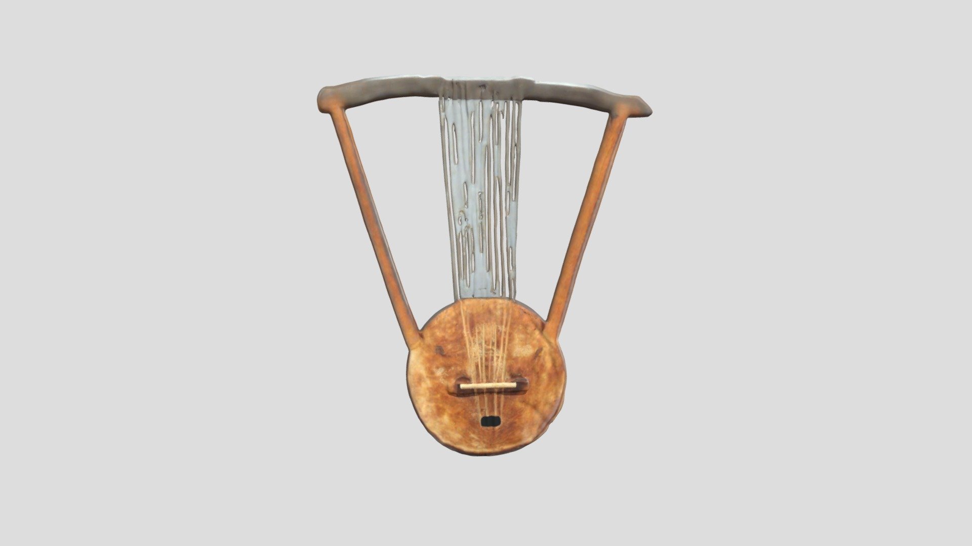 Traditional Lyre - 3D model by edgar.bartolomeu [aa0f6c7] - Sketchfab