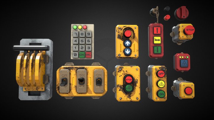 Keyboard 3D models - Sketchfab
