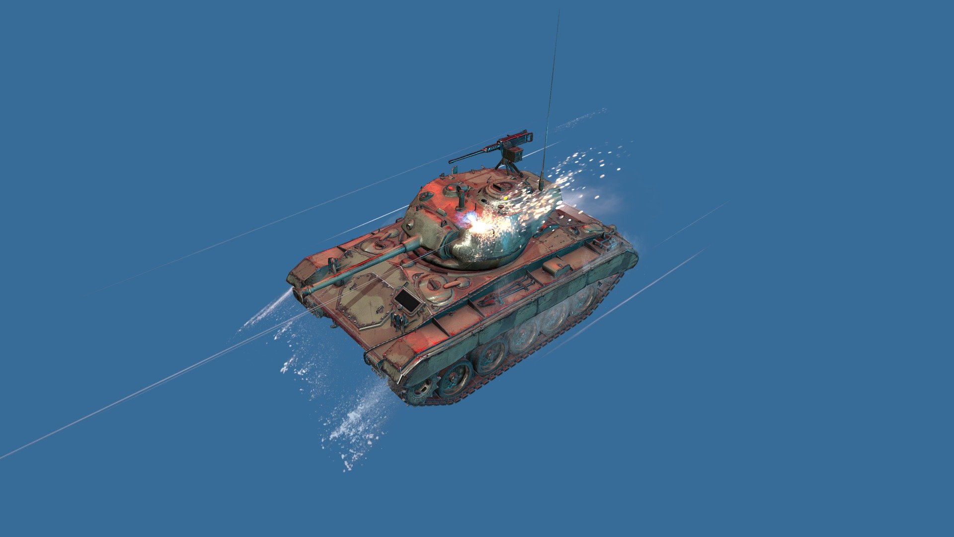 M24_Chaffee light tank - Download Free 3D model by 李延权 (@liyanquan6 ...