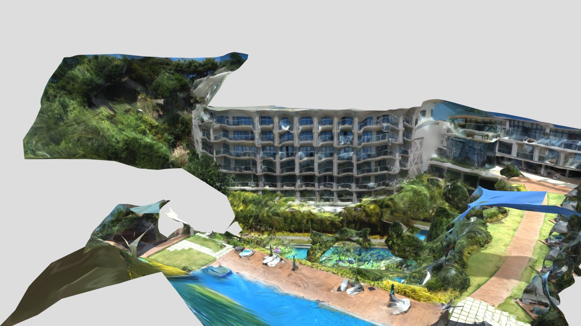 Ph Boracay Lind Hotel Upper Deck - 3D model by Bart Sakwerda - 3d models and research (@bart ...