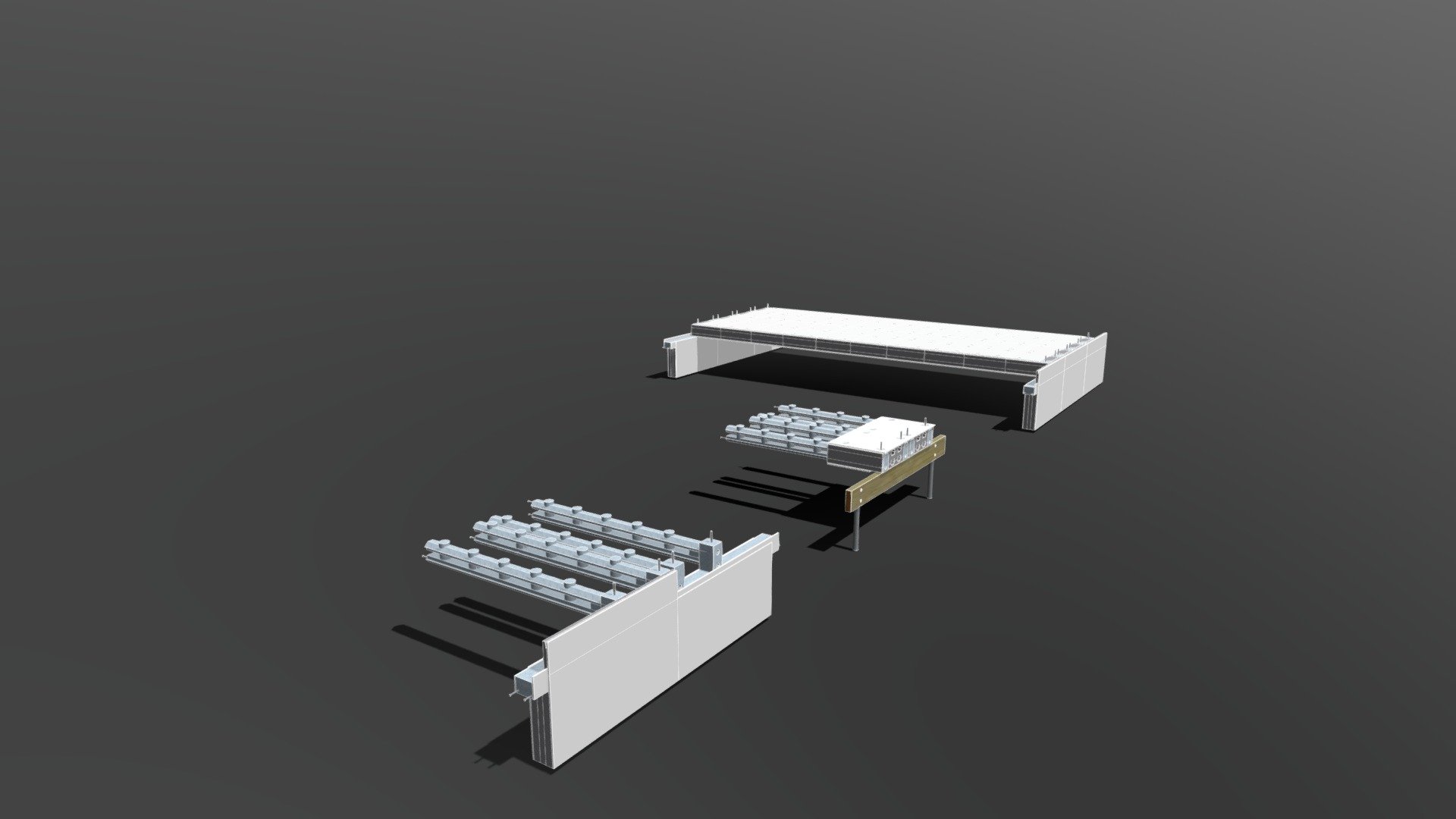 Tecta Floor / Roof Concept - 3D model by airmanis [aa12283] - Sketchfab