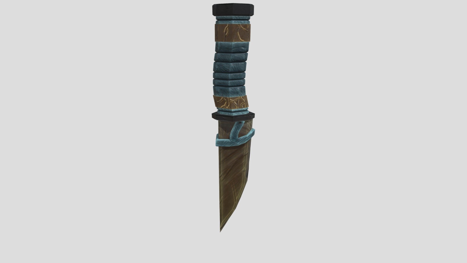 Stylized Knife with Sheath - 3D model by Sobota [aa12719] - Sketchfab