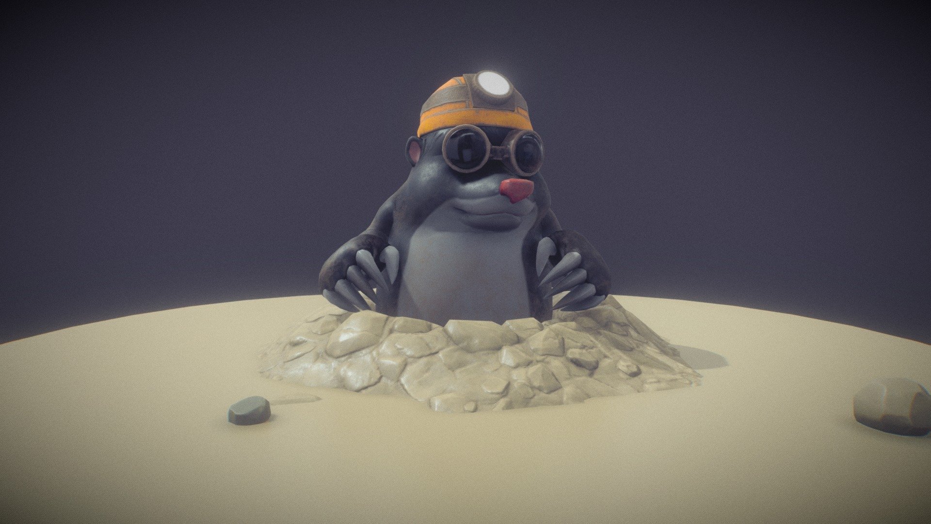 Mole - Buy Royalty Free 3D model by lomepawol [aa12a1c] - Sketchfab Store