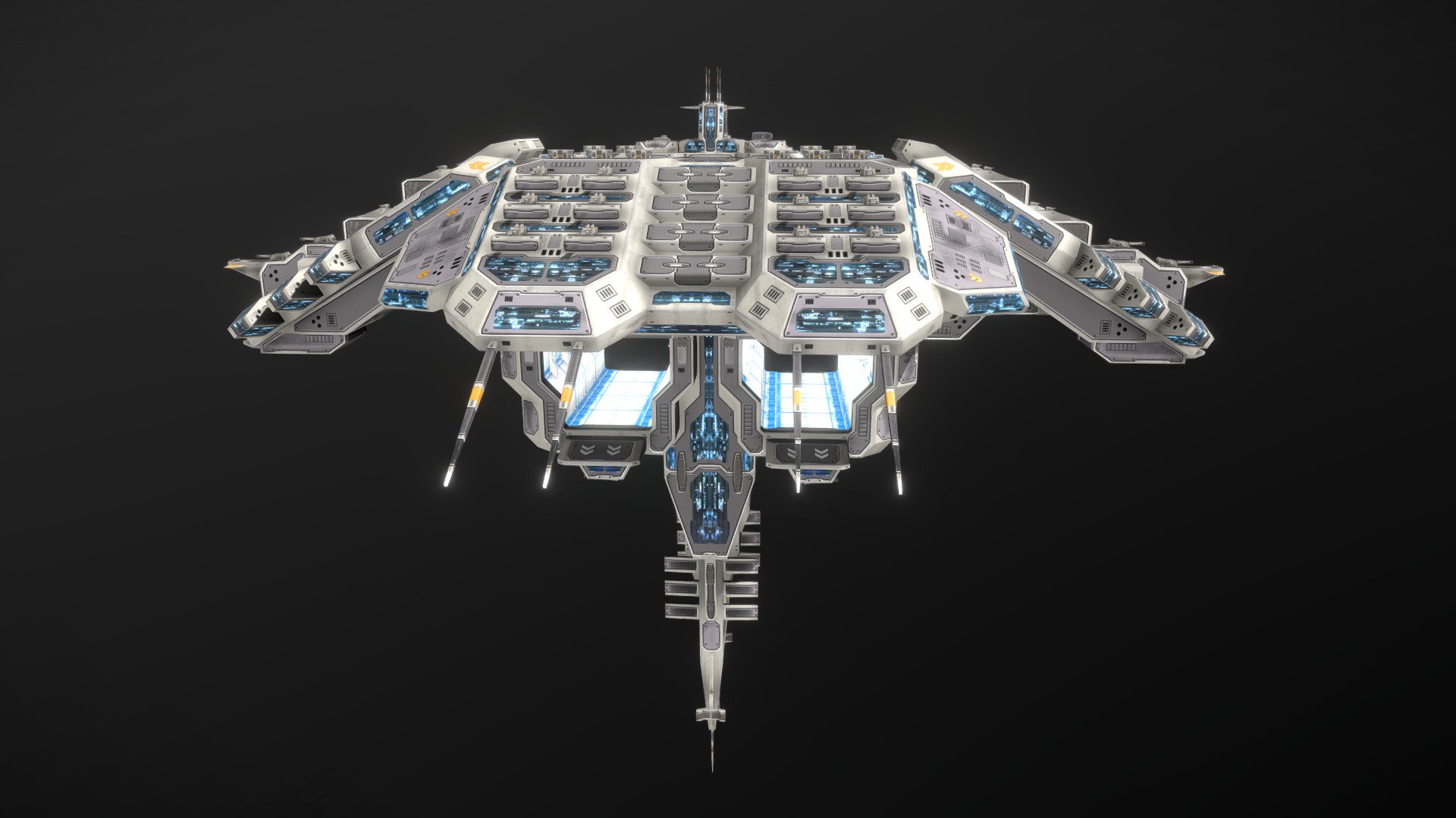 Verdun Class Battlestation - Buy Royalty Free 3D model by MSGDI ...