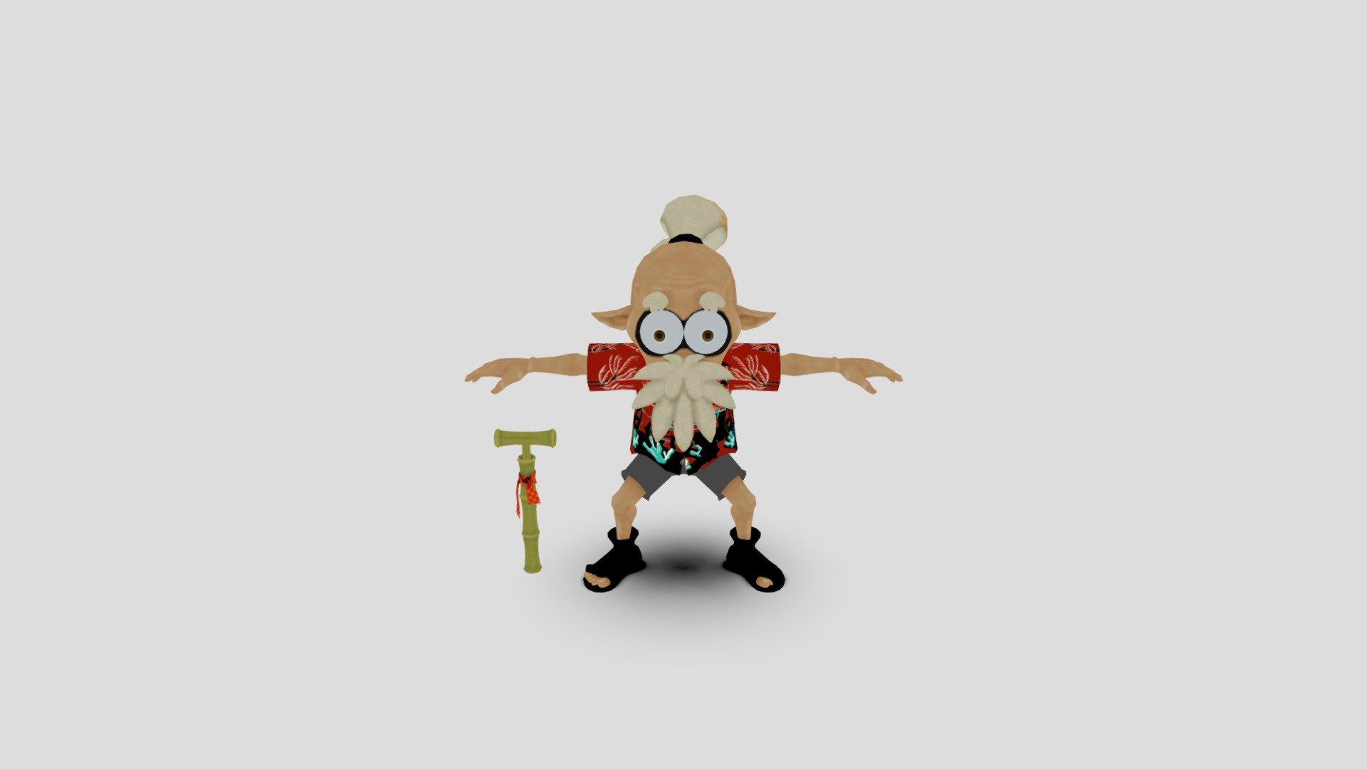 Cap'n Craig Cuttlefish - Download Free 3D model by Eire [aa15106 ...