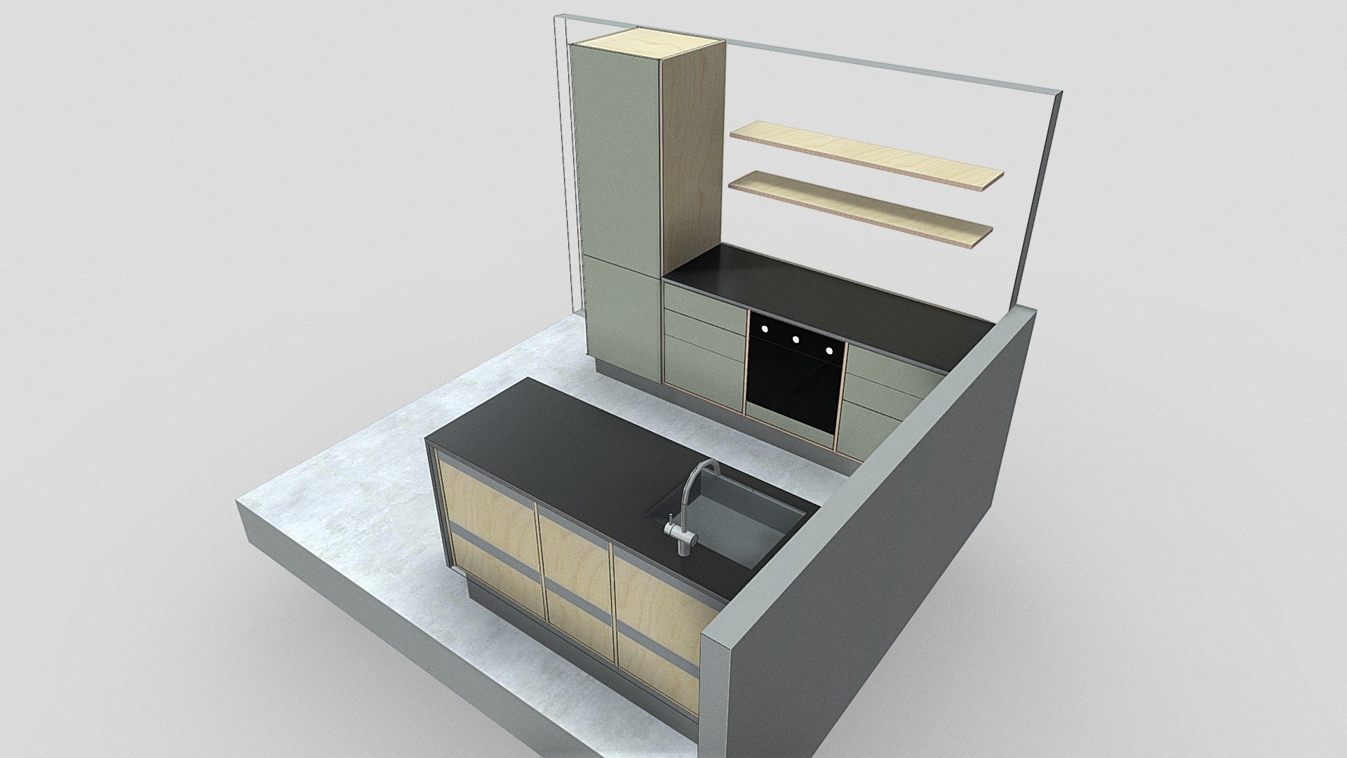 KLE_Office_kitchen_02 - 3D model by stykka.com [aa15bdf] - Sketchfab