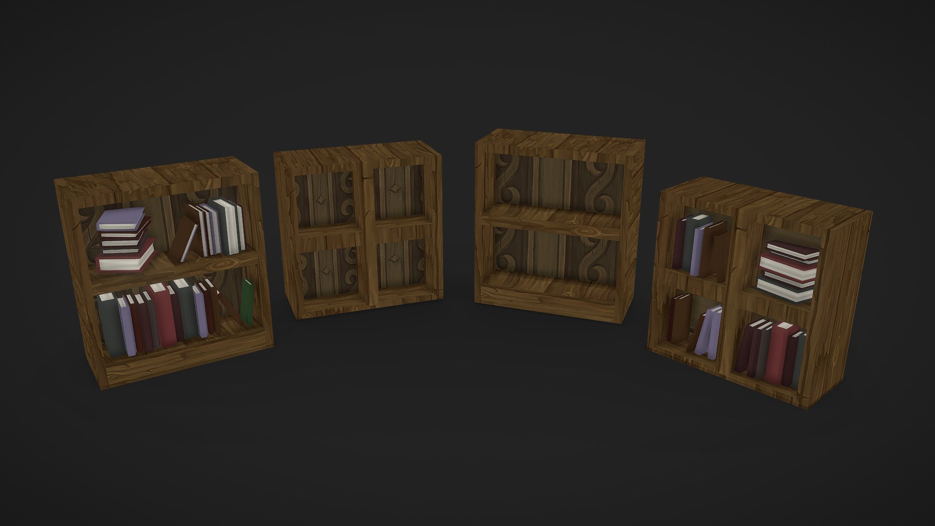 School Bookcases and Cubbies - 3D model by Hatty (@Hatty53) [aa15f8c ...