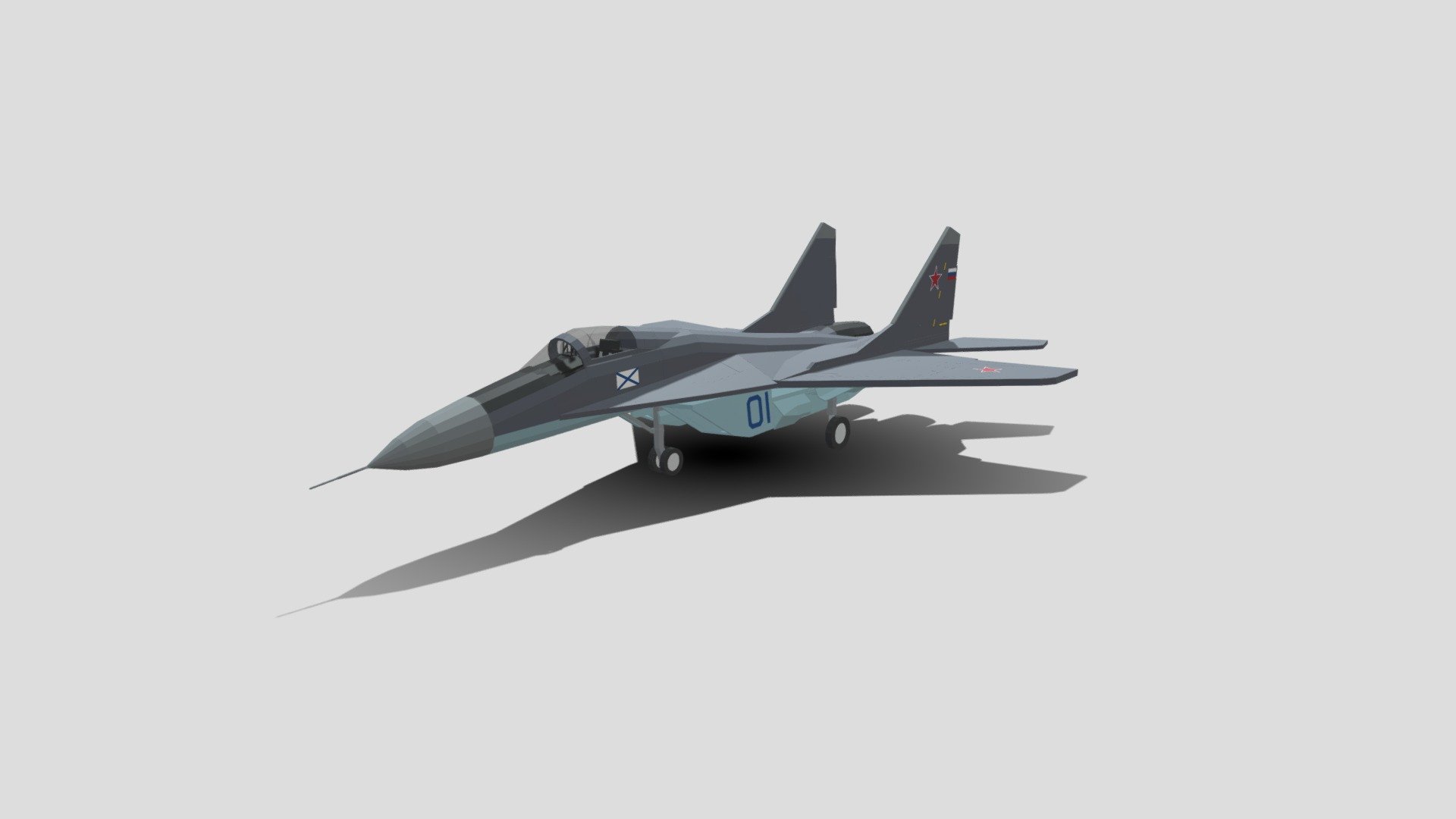 Mig29K - 3D model by IXIH [aa17486] - Sketchfab