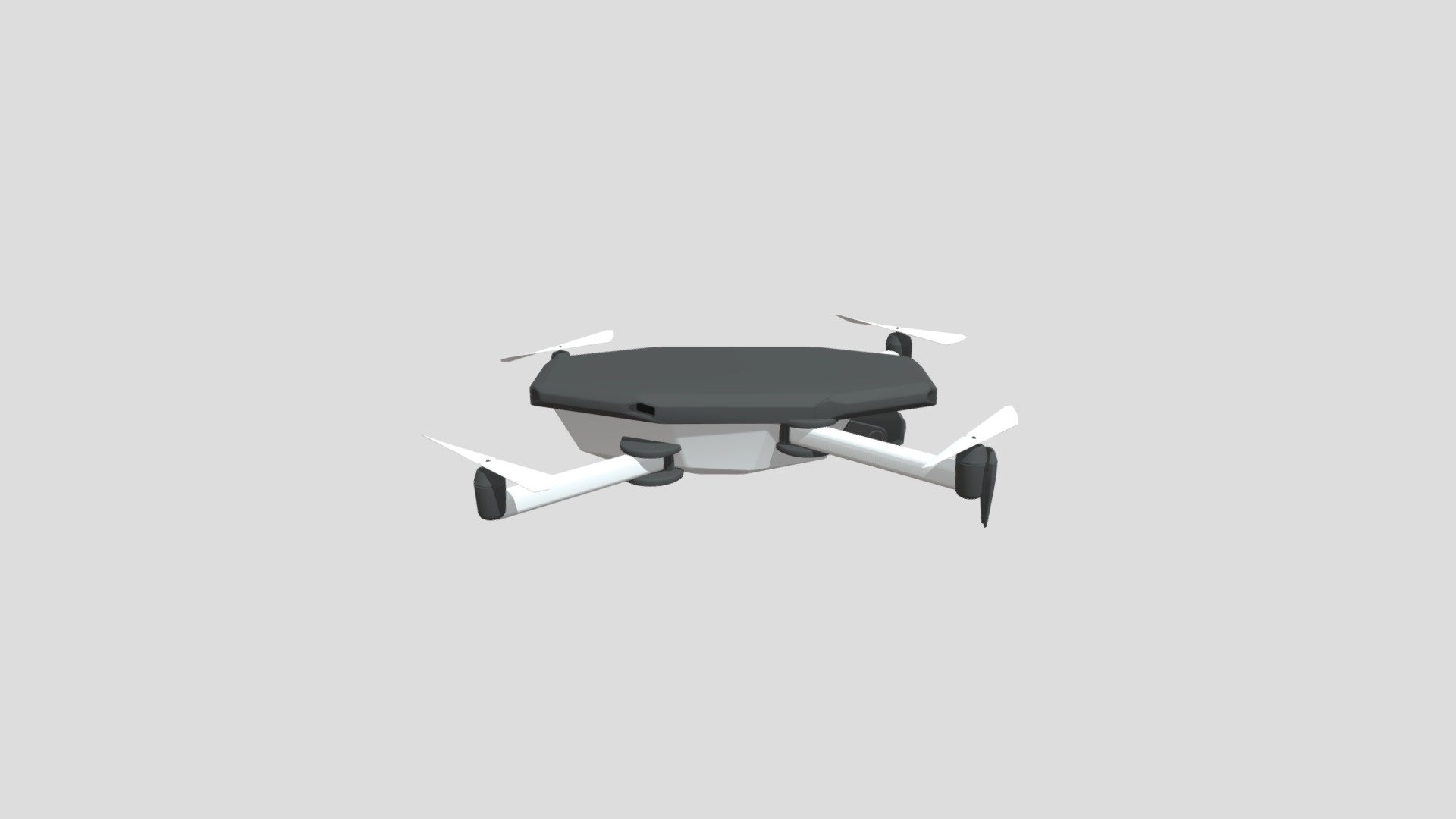 Simple Drone - Download Free 3D model by Oahn [aa17588] - Sketchfab