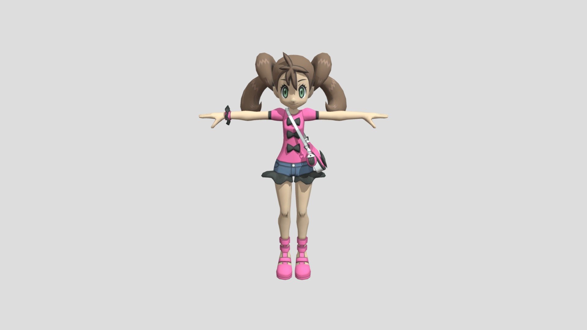 pokemon trainer - 3D model by annabeth12 [aa17939] - Sketchfab