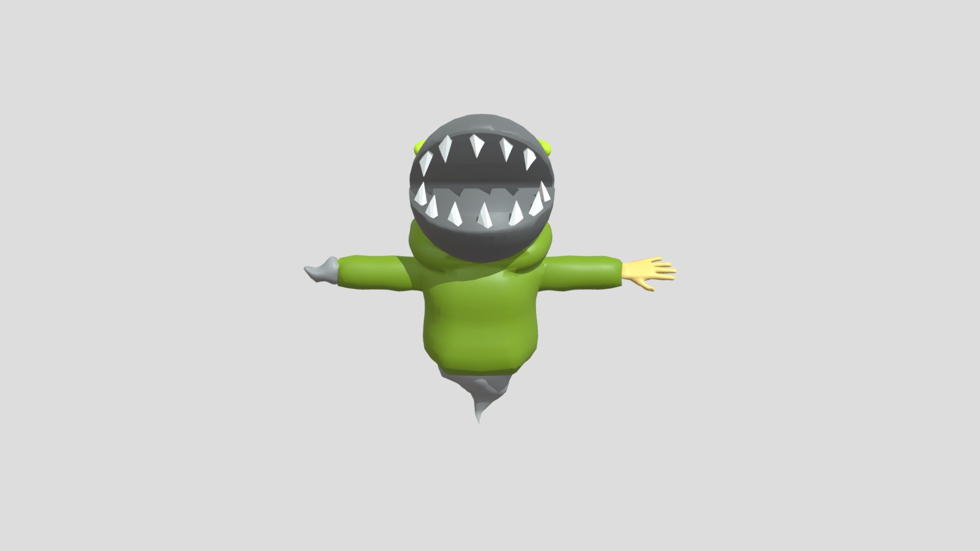 King Chomp - 3D model by Hiks3d [aa190cd] - Sketchfab