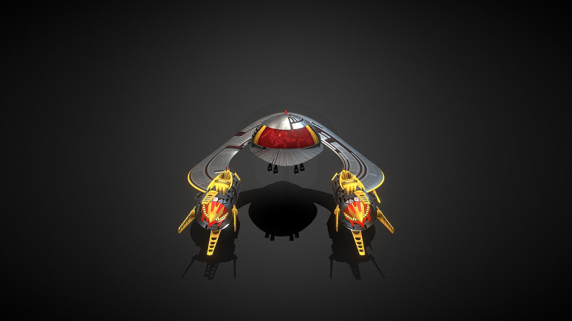 star slayer - 3D model by Rafael Morais (@rafaelspace) [aa1b229 ...