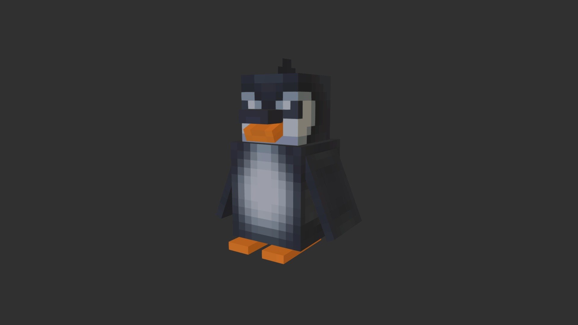 Penguin (Minecraft Mob) - Download Free 3D model by Bdog (@barkangel ...