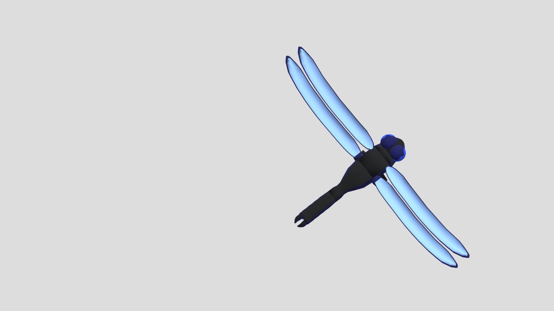 Darter - Maximal Dragonfly Transformer - 3D model by Reece Webb ...