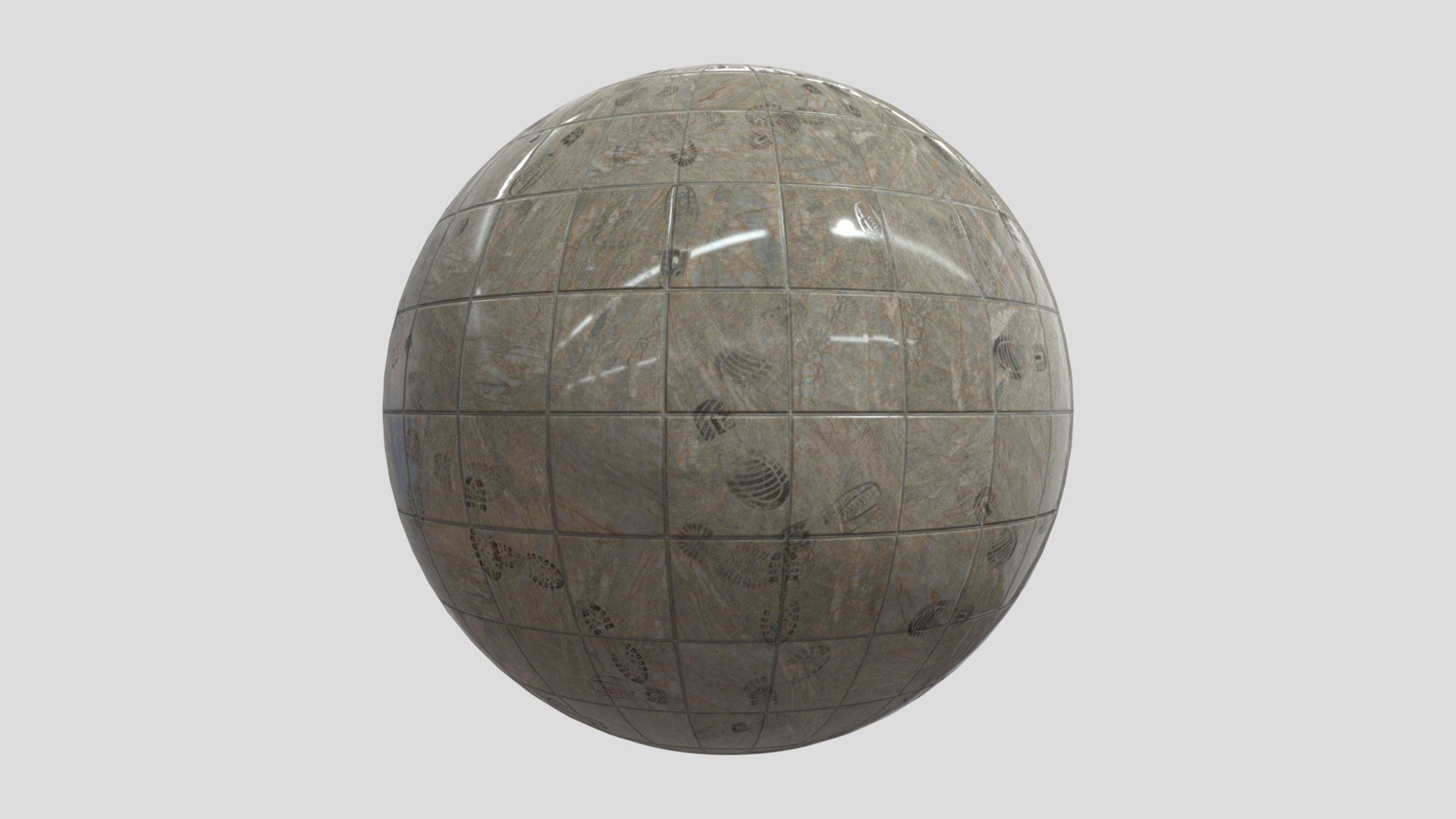 Tile Floor 003 V6 Render 01 Footprint - Buy Royalty Free 3D model by DATEC_Studio [aa1d6d1 ...