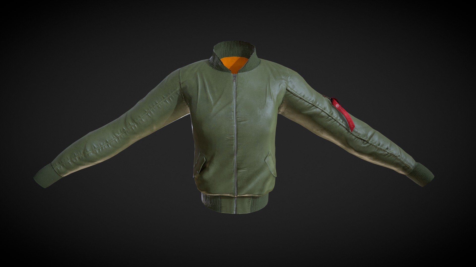 Bomber Jacket MA-1 - Download Free 3D model by davomora [aa1dd93 ...