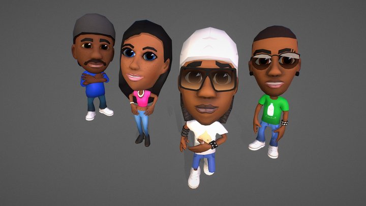 Cartooney 3D models - Sketchfab